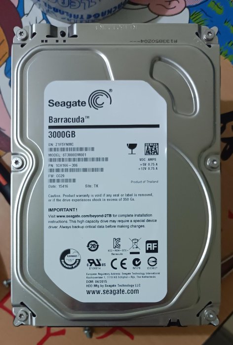 3tb sata hdd的價格推薦 - 2025年11月 | 比價比個夠BigGo