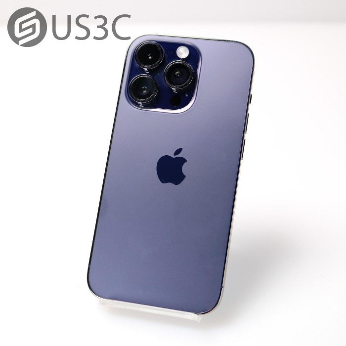 【US3C-桃園春日店】【一元起標】公司貨Apple iPhone 14 Pro 128G 深紫 6.1 吋 4800 萬畫素 A16 仿生 ...