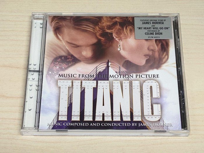 【駱克二手西洋CD】TITANIC MUSIC FROM THE MOTION PICTURE JAMES HORNER CELINE ...