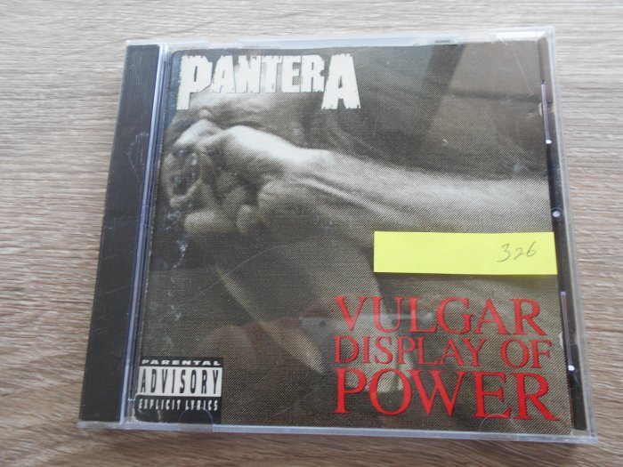新世代二手CD─【Pantera – Vulgar Display Of Power 】10元起標 326 | Yahoo拍賣