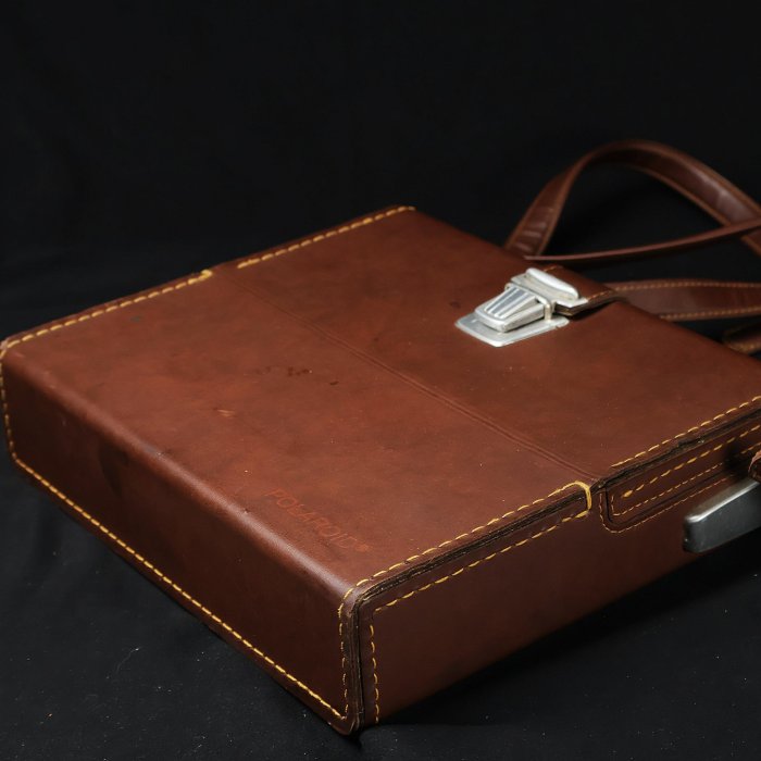 【桑園の】Polaroid 寶麗萊 厚牛皮 SX-70機型 摺疊 拍立得相機 收納包 (委託品) T 7498 A09 | Yahoo拍賣