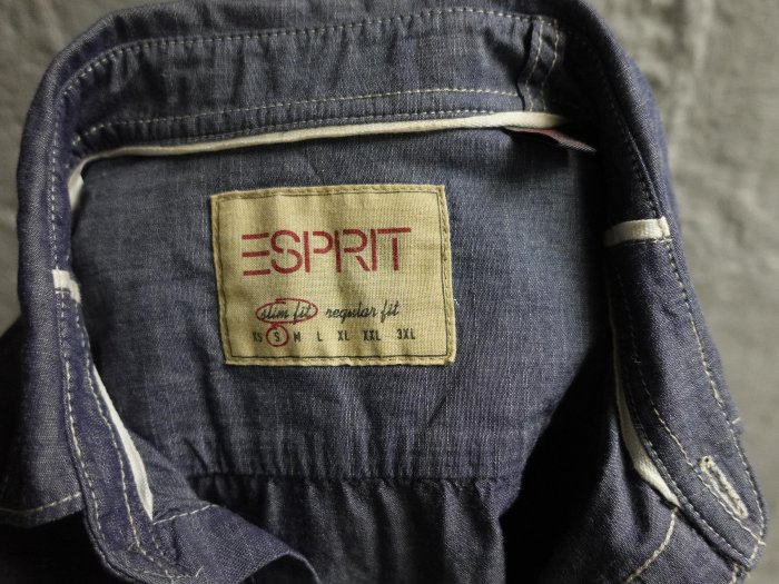 CA 專櫃品牌 ESPRIT 紫藍 純棉 長袖襯衫 S號 一元起標無底價E486 | Yahoo拍賣