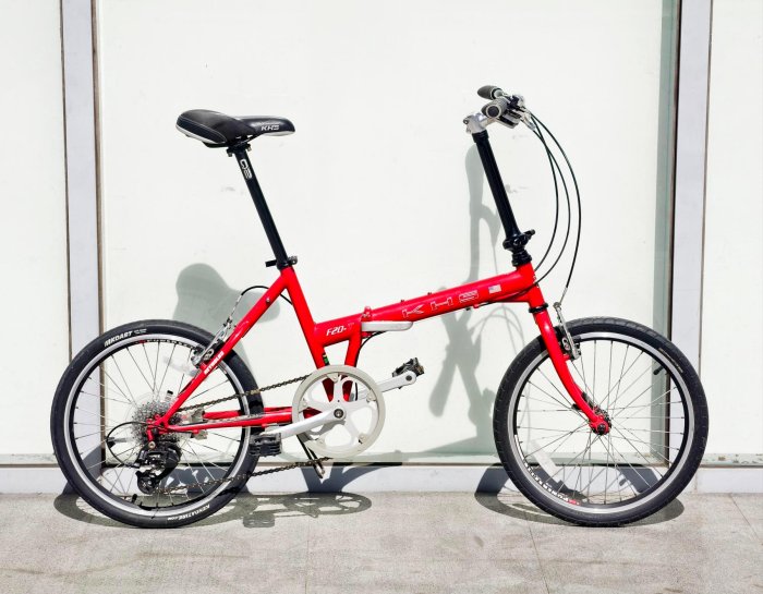 KHS F20-T 20吋 鉻鉬鋼 8段變速 小折 折疊車 自行車 腳踏車 | Yahoo拍賣