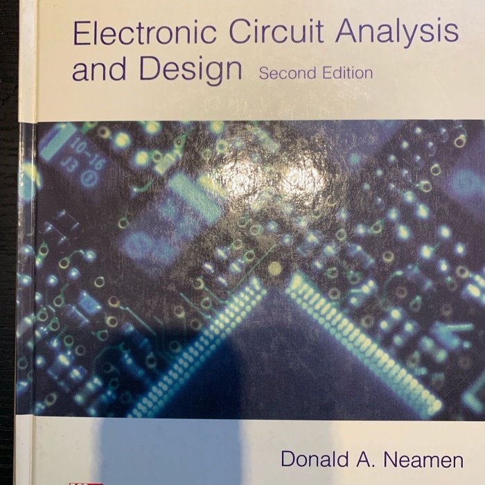 electronic circuit analysis and design的價格推薦 - 2025年11月 | 比價比個夠BigGo