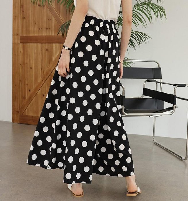 Forever Kids 正韓 大圓點點口袋寬褲裙【K27008】 | Yahoo拍賣