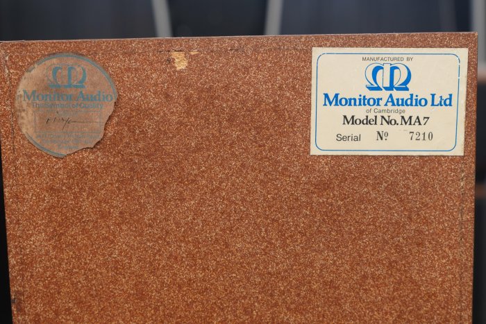 【夢響音響工作室】英國古典銘叭 MONITOR AUDIO MA7 兩音路書架喇叭 一元起標！！ | Yahoo拍賣
