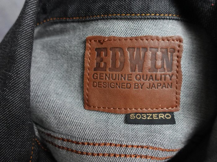 CA 愛德恩 EDWIN 503ZERO 灰藍 經典款 牛仔外套 L號 一元起標無底價B461 | Yahoo拍賣
