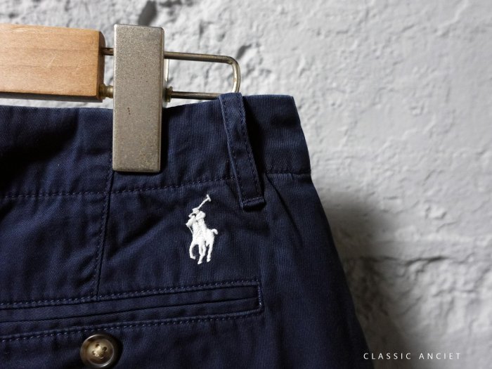 CA 雷夫·羅倫馬球 POLO Ralph Lauren 女款 深藍 休閒短褲 4號 一元起標無底價D263 | Yahoo拍賣