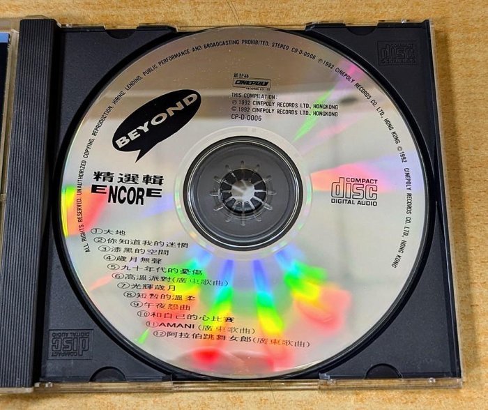 CD~~BEYOND精選輯~~大地~~無IFPI | Yahoo拍賣