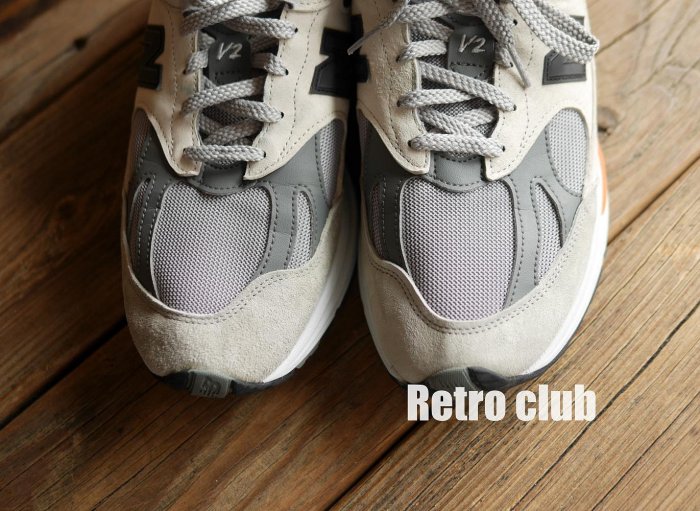 Retro CLUB【一元起標】【近全新】美國 NEW BALANCE U991BS2 991v2 英製 灰色 麂皮拼接尼龍 復古慢跑鞋 ...