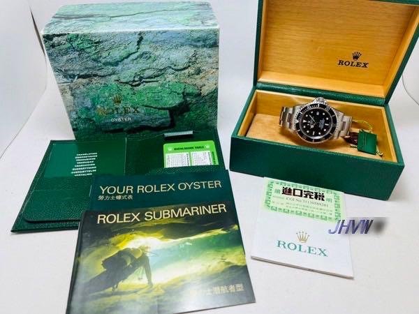 【黃忠政名錶】勞力士Rolex 16600 sea dweller 海使 40mm F字序號 品相95新 附原廠2004保單及錶盒 | Yahoo拍賣
