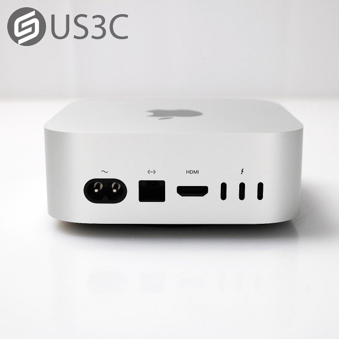 【US3C-桃園春日店】公司貨 2024年 Apple Mac mini A3238 M4 10C10G 16G 256G SSD 銀 ...