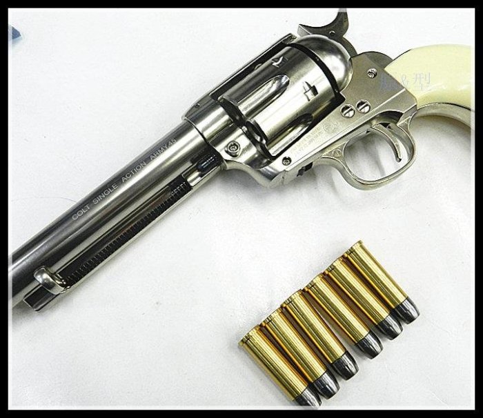 【原型軍品】 Umarex 授權刻字Colt .45 6mm版 SAA CO2 左輪手槍 銀色 | Yahoo拍賣