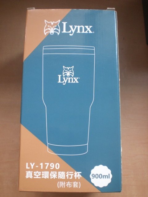 股東會紀念品 ~ 112三陽 Lynx 真空環保隨行杯 900ml (附布套) | Yahoo拍賣