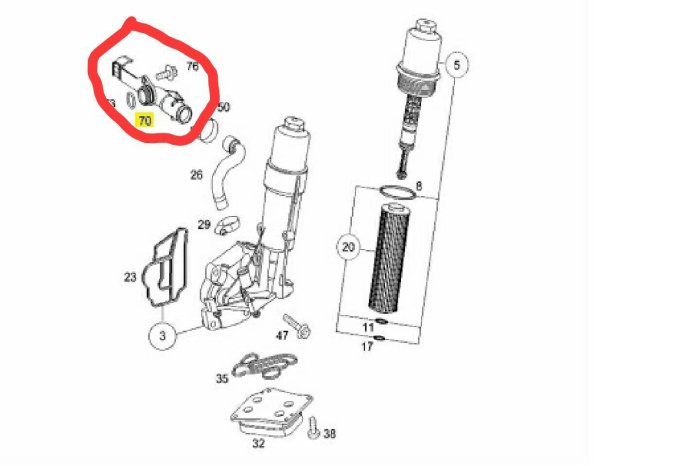 W203 S203 W211 S211 W209 C209 M271 ML 機油冷卻器水管 熱水管 水管 接頭 (汽床後)(賓士原廠貨) 2712001352 | Yahoo拍賣
