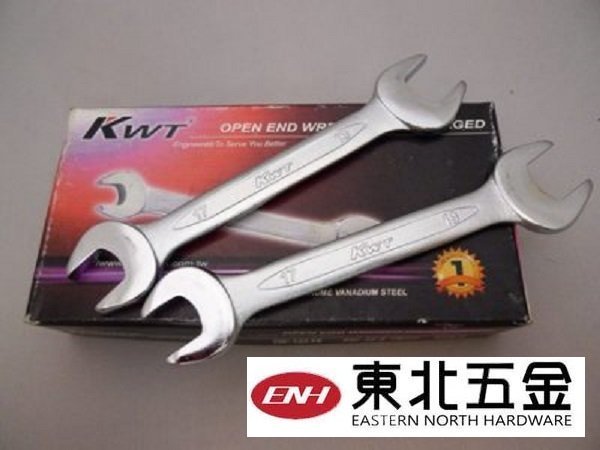 //附發票＊東北五金＊正KWT 專業高品質 雙開口板手 六角板手 特殊合金鋼 (14-17mm) 優惠特價! | Yahoo拍賣
