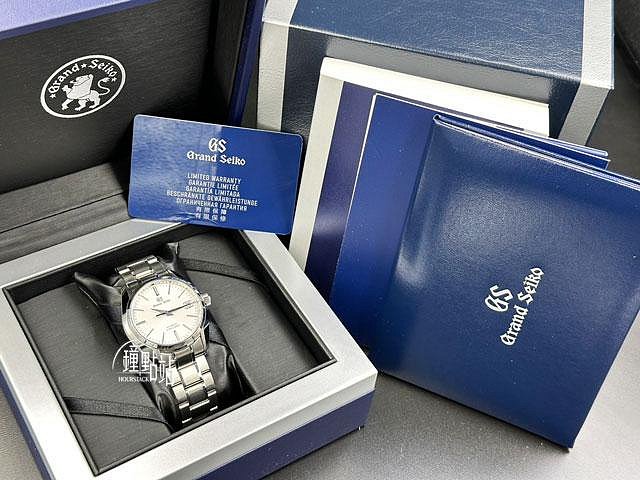 【鐘點站名錶】全新 2025年保卡 GRAND SEIKO 經典系列 SBGH201 不鏽鋼 高振頻機芯 GS 銀白色面盤 40.2mm ...