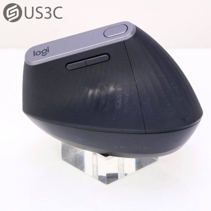 【US3C-高雄店】【一元起標】羅技 Logitech LIFT 人體工學垂直滑鼠 右手版 M-R0074 石墨灰 理想的57度傾角 減輕肌肉 ...