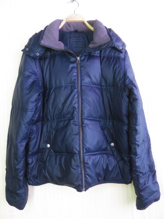 ＊私房精選＊99起標無底價＊lativ專櫃 黑色立領長袖連帽(可拆)羽絨外套(M)1836 | Yahoo拍賣