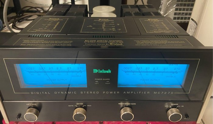 美國 McIntosh MC7270 大電流後級擴大機 365唱片行 | Yahoo拍賣
