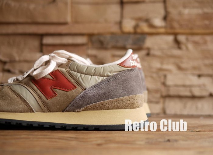 Retro CLUB【一元起標】【近全新】美國 NEW BALANCE M730BBR 英製 Made in UK 麂皮拼接尼龍 復古慢跑鞋 ...