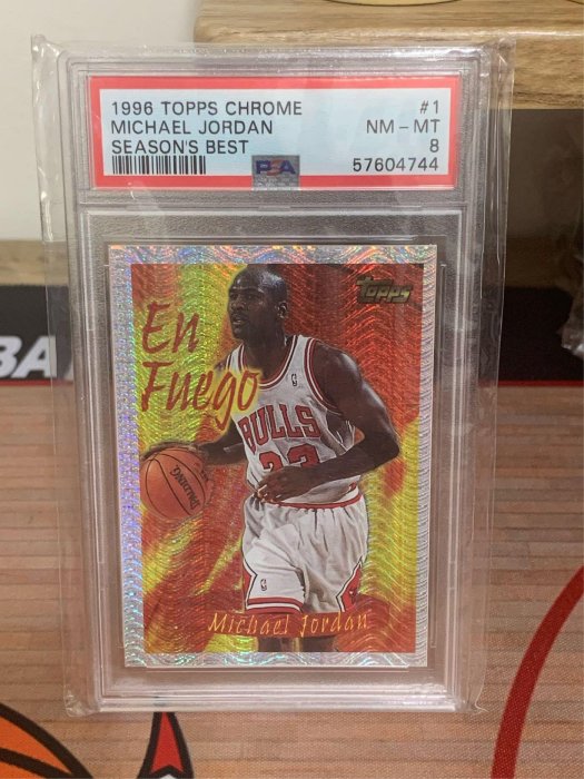 1996 TOPPS MICHAEL JORDAN SEASON'S BEST # 1 psa8 | Yahoo拍賣