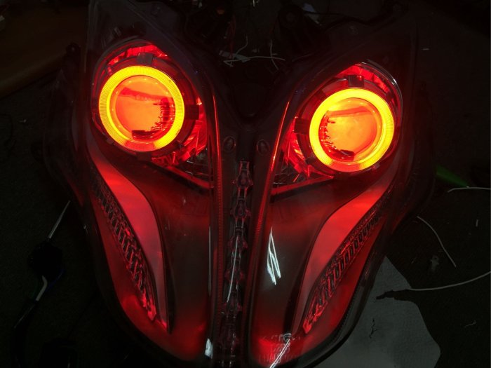 雷霆王 直上魚眼 雙光圈 hid 線組 改好5500 | Yahoo拍賣