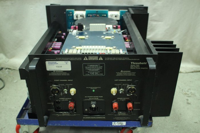 【億通物流】THRESHOLD T800 後級擴大機(零件機)(限自取)【一元起標】 | Yahoo拍賣