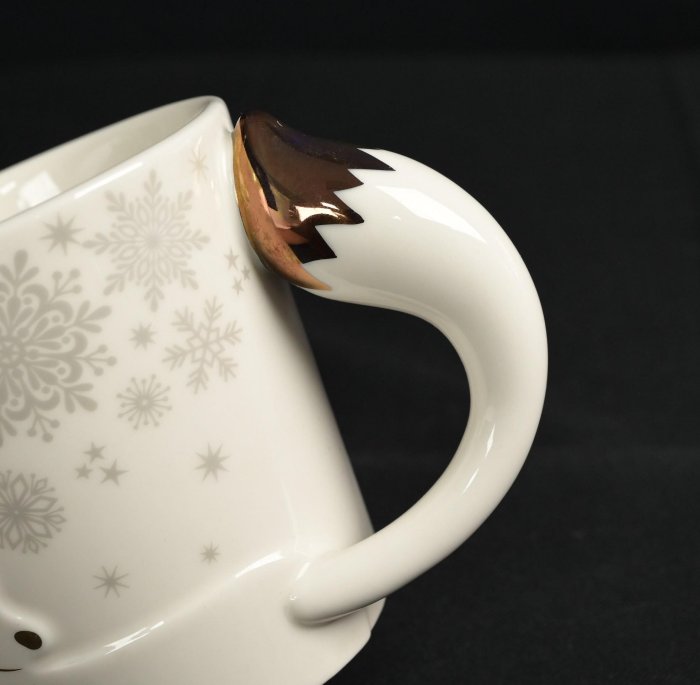 《玖隆蕭松和 挖寶網T》星巴克 STARBUCKS 雪狐 聖誕 造型馬克杯 (12232) | Yahoo拍賣