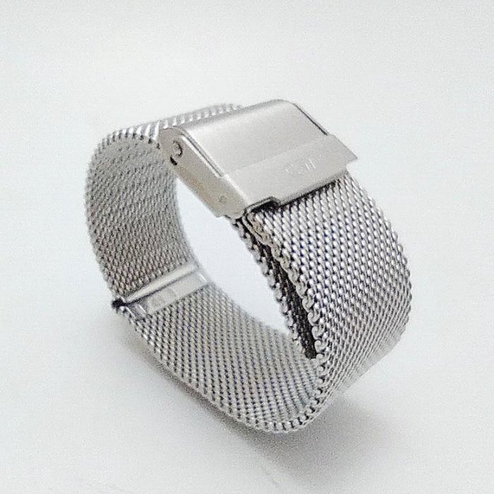 【timekeeper】 全新20mm不鏽鋼錶帶/米蘭帶+拆錶帶工具+錶耳針(銀色) | Yahoo拍賣