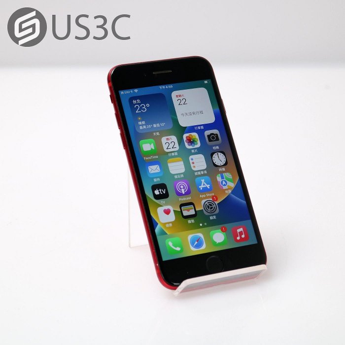 【US3C-桃園春日店】【一元起標】公司貨 Apple iPhone SE 2 64G 紅 4.7吋 A13 仿生晶片 IP67 防水防塵 指紋辨識 | Yahoo拍賣