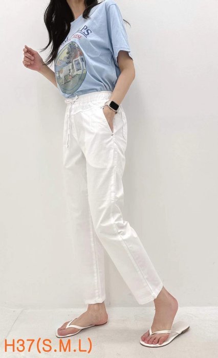 正韓 腰綁帶彈性鬆緊長褲 韓國連線 韓國代購 韓國空運2-060131 | Yahoo拍賣