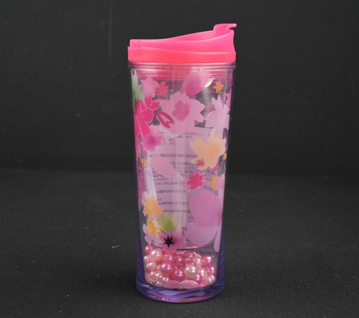 《玖隆蕭松和 挖寶網U》STARBUCKS 星巴克 2015 櫻花 冷水杯 隨行杯 295ml 全新 未使用 (10865) | Yahoo拍賣