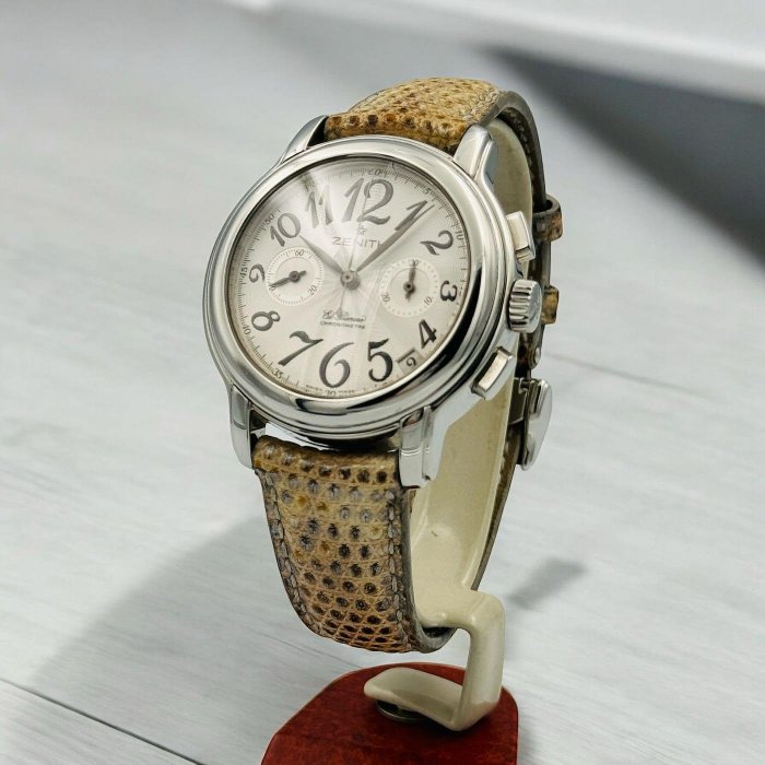 樂時計 二手單錶 Zenith 真力時 03.1230.400El Primero Chronomaster Lady 女錶 經典計時機芯 自動上鍊 37mm | Yahoo拍賣