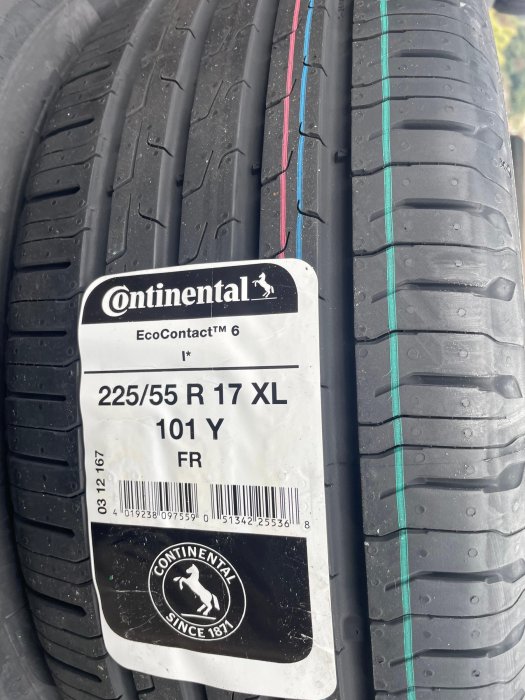 百世霸 專業定位 馬牌輪胎 eco6 225/55/17 歐製 舒適耐磨 3200/完工 benz bmw audi vw piimacy 4 ...