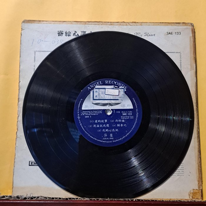 【黑膠報報-黑膠】崔萍 寄給心裏人 -A11-6 | Yahoo拍賣