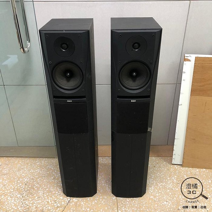 『澄橘』B&W DM308 落地喇叭 黑《二手交換買賣》A73924 | Yahoo拍賣