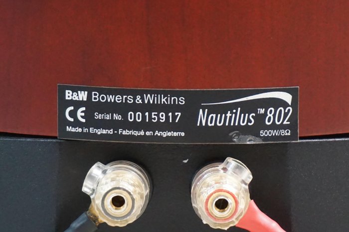 【啓晟音響】英國經典銘叭B&W Nautilus 802 落地式喇叭 | Yahoo拍賣