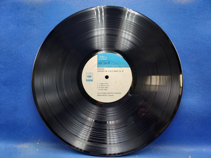 明威唱片---302 私藏盤(市售片) 貝多芬/第5號交響曲 華爾特/指揮 哥倫比亞交響樂團 附解說 如新(NM) 日本首版 | Yahoo拍賣