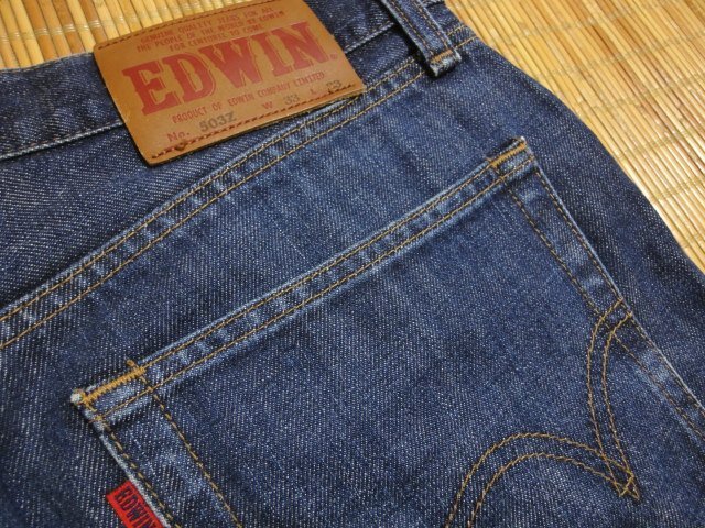 (抓抓二手服飾) EDWIN 530Z 牛仔短褲(長改短) W33 | Yahoo拍賣