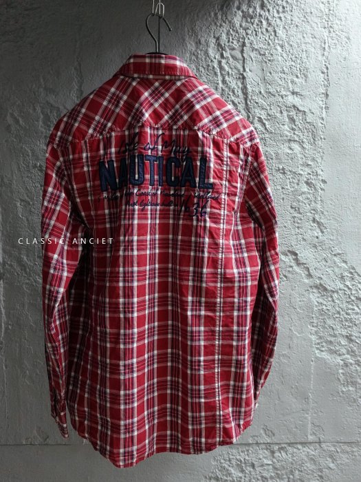 CA 專櫃品牌 ESPRIT 格紋 純棉 長袖襯衫 M號 一元起標無底價E182 | Yahoo拍賣