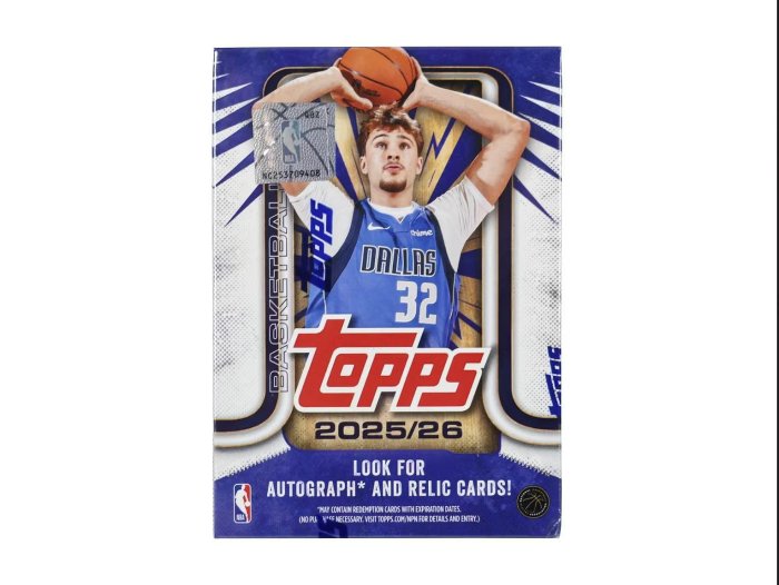 2025-26 Topps NBA Blaster Box 全新未拆一盒 [2] 拼 Cooper Flagg RC 簽名 All Kings ...