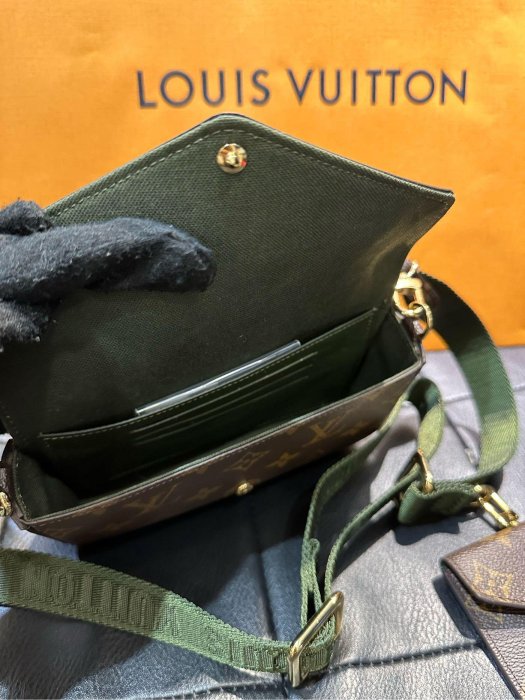 【EZ兔購】正品 Louis Vuitton 三合一 LV 包 M80091 全配 現貨 | Yahoo拍賣