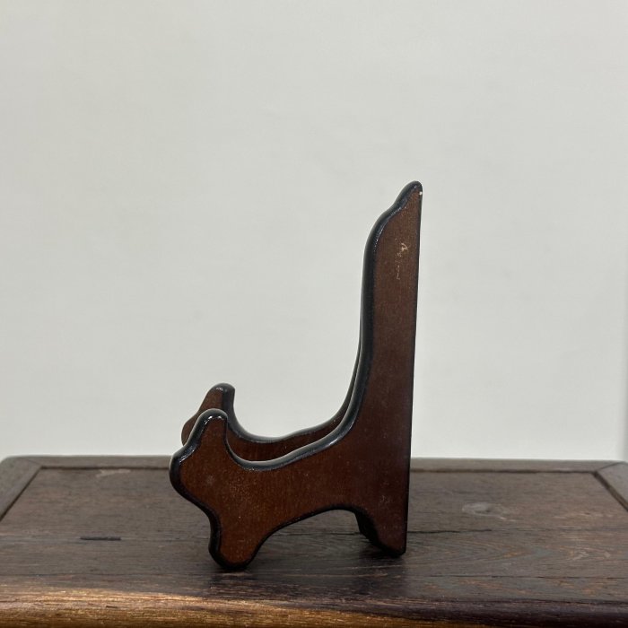 【居寶屋】精選木質 5吋 三角架 藝品底座 陳列展示架 盤子架 托架支架 木架Y字架 裝飾擺件 一件一標 C522 | Yahoo拍賣