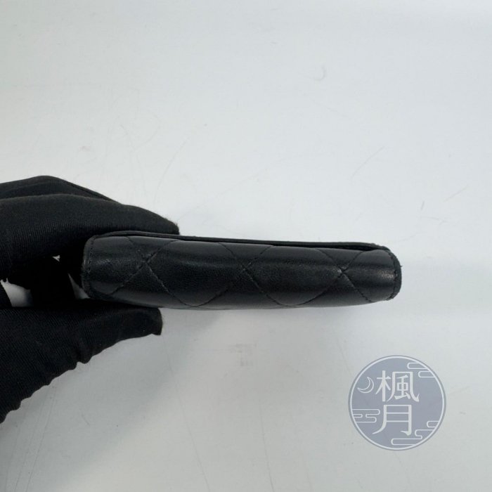 【一元起標 07/23】 CHANEL 13 開 黑 羊 鑰匙包 | Yahoo拍賣