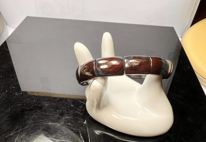 小風鈴～天然高檔光澤金屬舒俱徠石手排~ 淨重24.6g | Yahoo拍賣