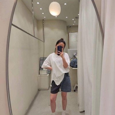 OoO三元OoO韓國空運-POWDER／LOCO腰圍鬆緊.拚雙色.水洗.休閒.短褲.Free Size | Yahoo拍賣