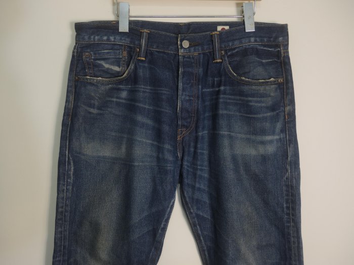 Furugi Shop 美國百年老牌 Levis 經典501 CT 藍色 復古重刷水洗 破壞 丹寧牛仔褲 余文樂代言 日本製 一元起標 1G661 | Yahoo拍賣