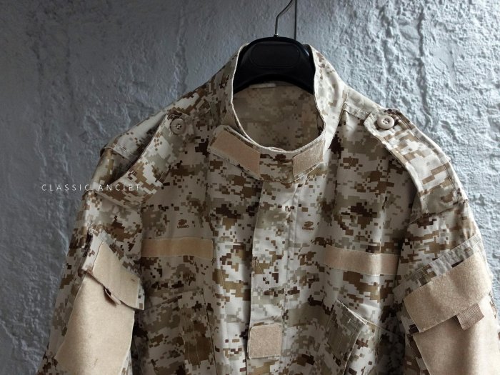 CA 古著 沙色數位迷彩 軍裝外套 一元起標無底價E340 | Yahoo拍賣