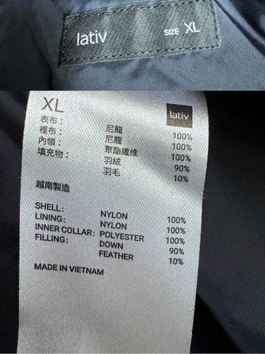 一元起標【lativ 】 羽絨外套 1元起標無底價 | Yahoo拍賣